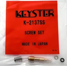 KEYSTER K-2137SS Carburetor Air Screw Mixture Set 16014-1090